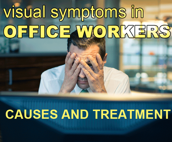 Office workers -visual discomfort treatment at Vision Source Vancouver ...